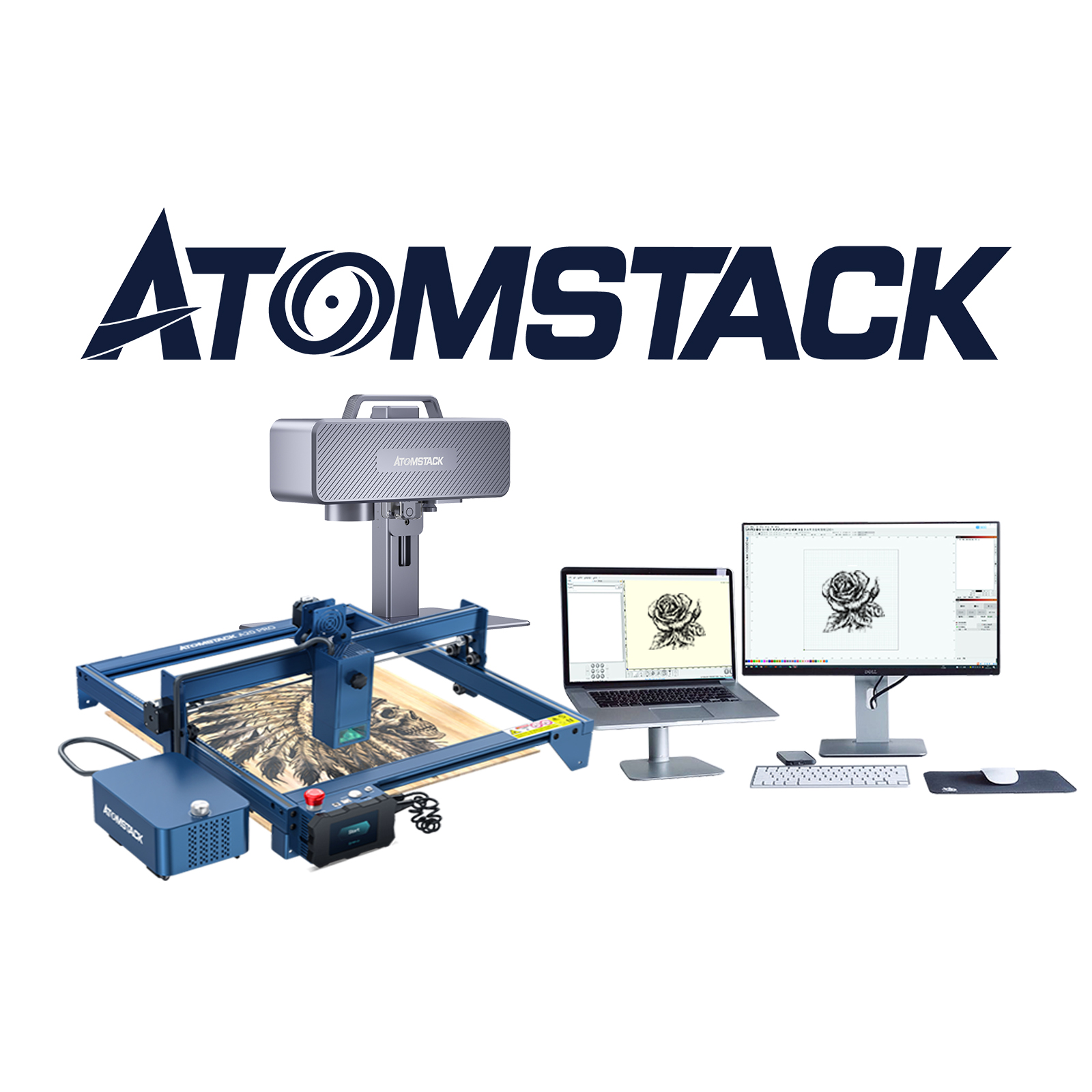 AtomStack Laser Engravers & Accessories on Creatorally.com