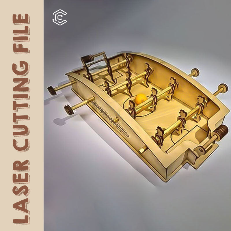 Table football laser cutting file – Creatorally