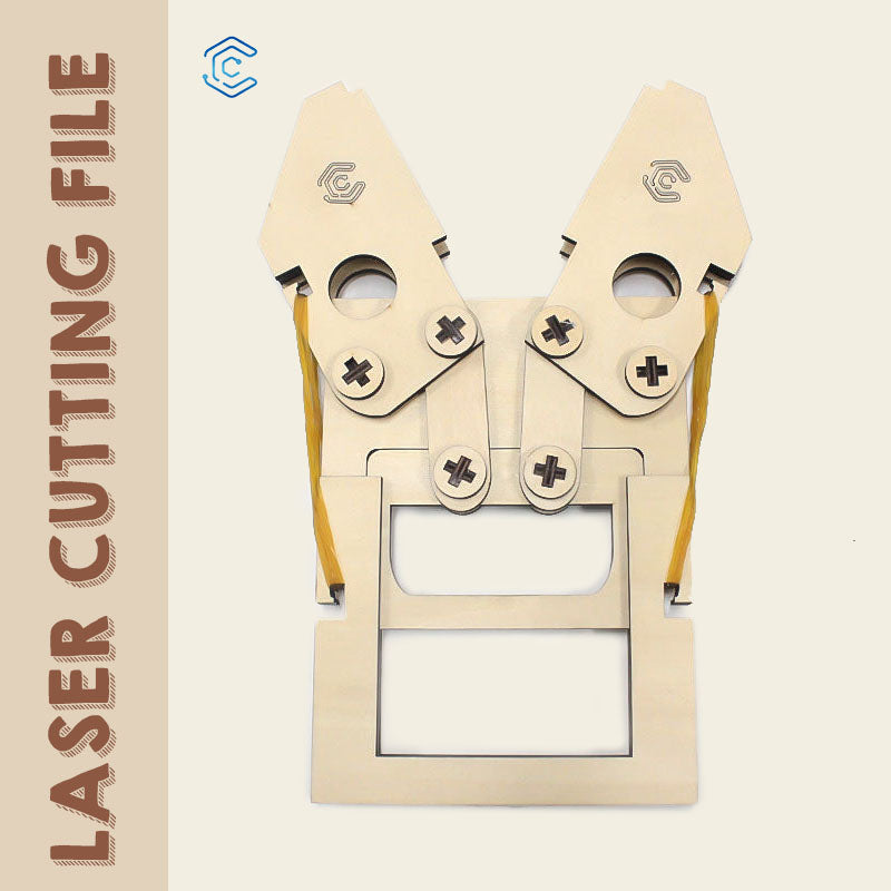 Mechanical Clamps laser cutting file – Creatorally
