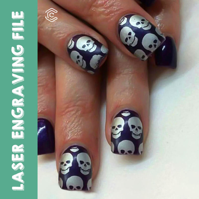 Nail art patterns engraving laser file – Creatorally