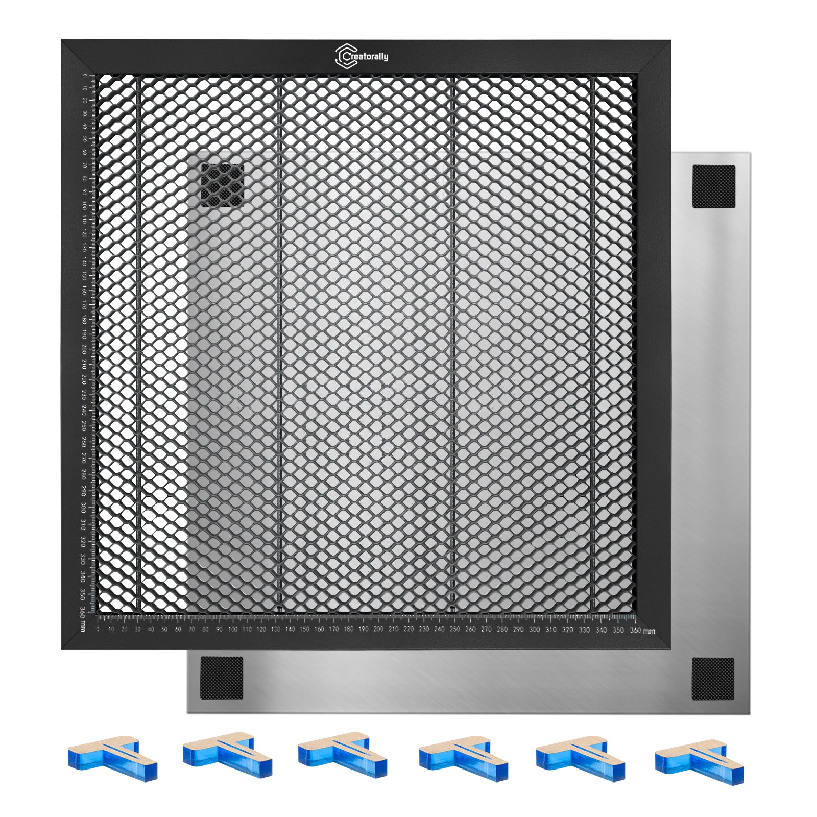 Creatorally selected honeycomb working panel for laser engravers