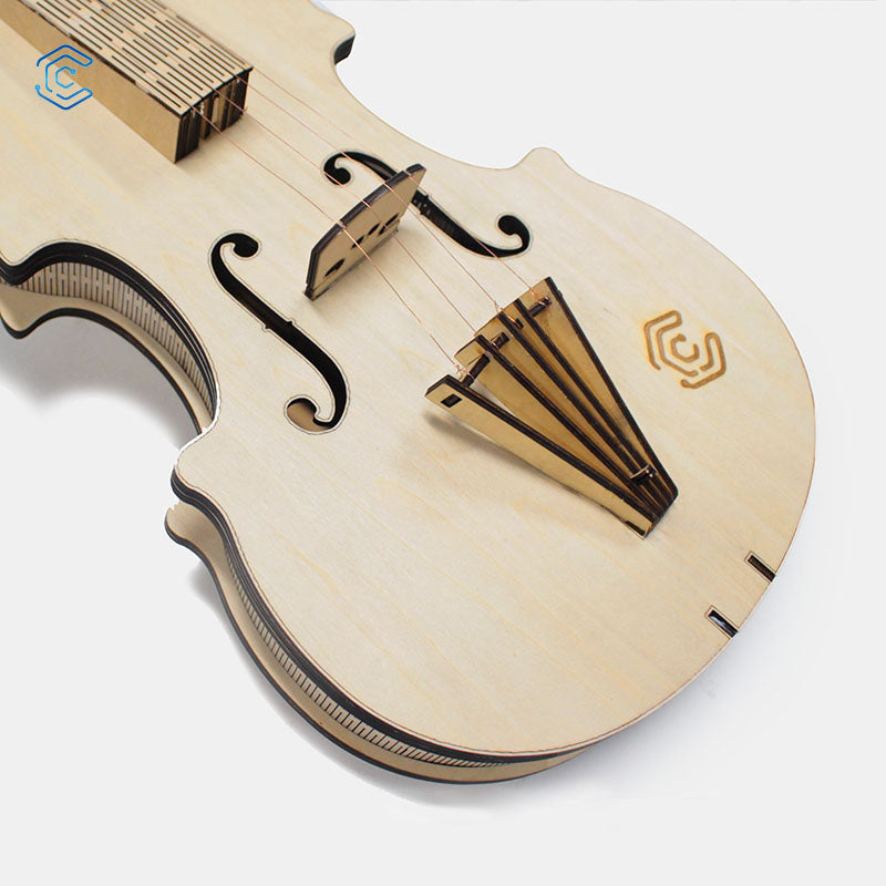 Violin laser cutting file by Creatorally