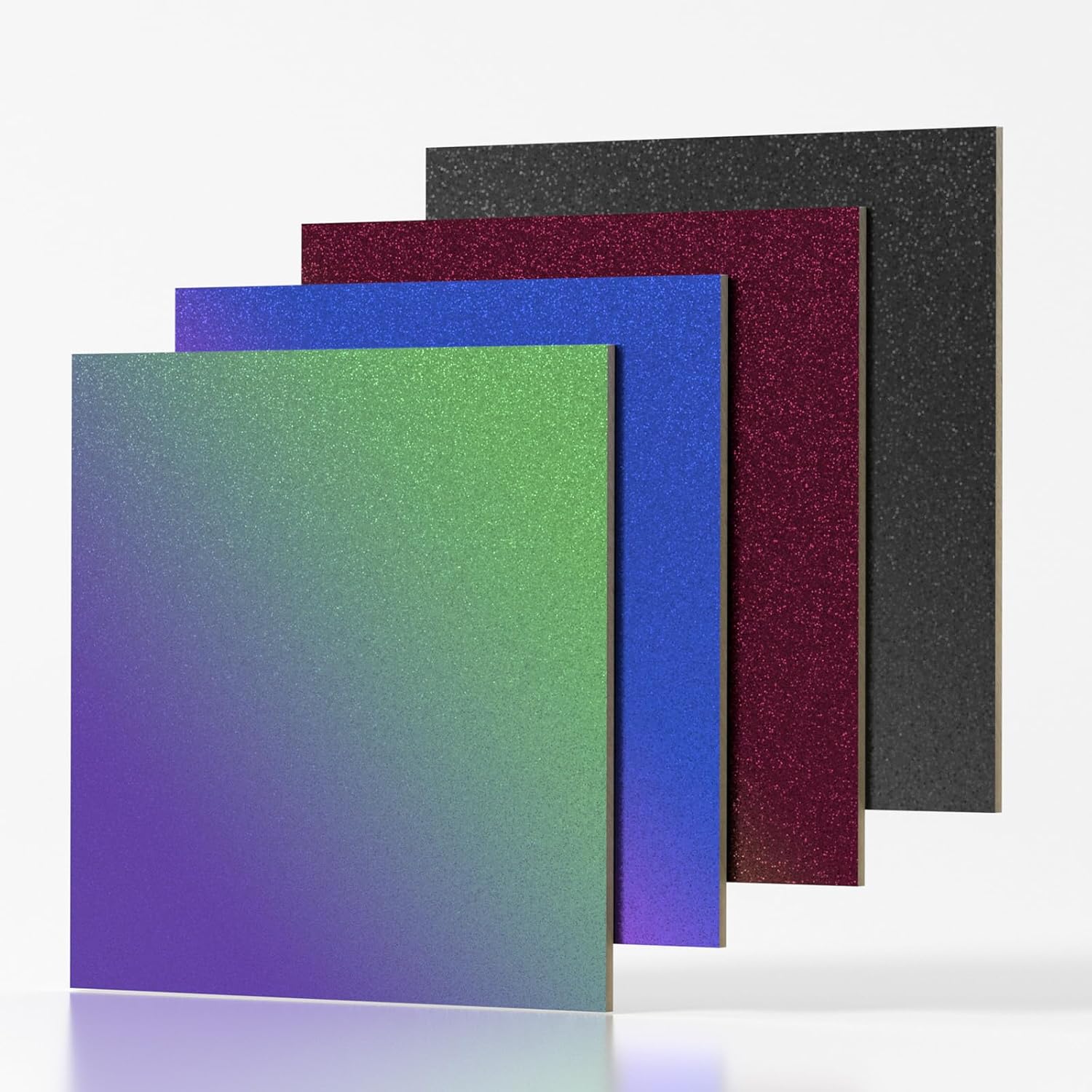 iridescent leaf sheets