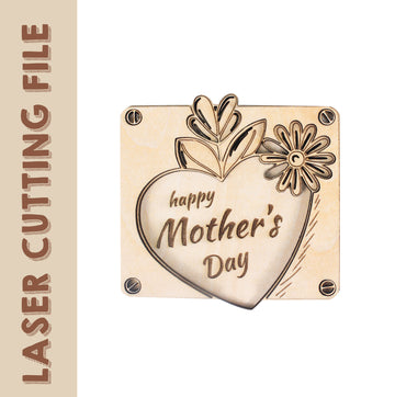 Mother's Day 3 Layers Decor Laser Cutting File - DIY Craft for ...