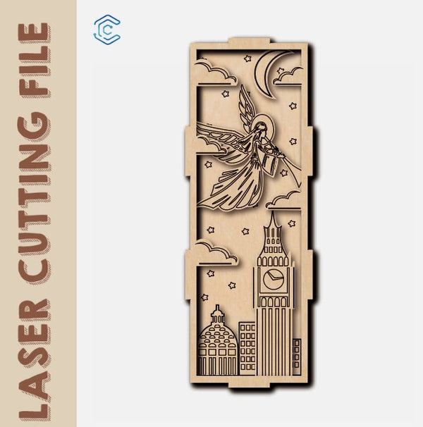 Angel Box Laser Cutting File - Create Your Own Heavenly Keepsake by ...